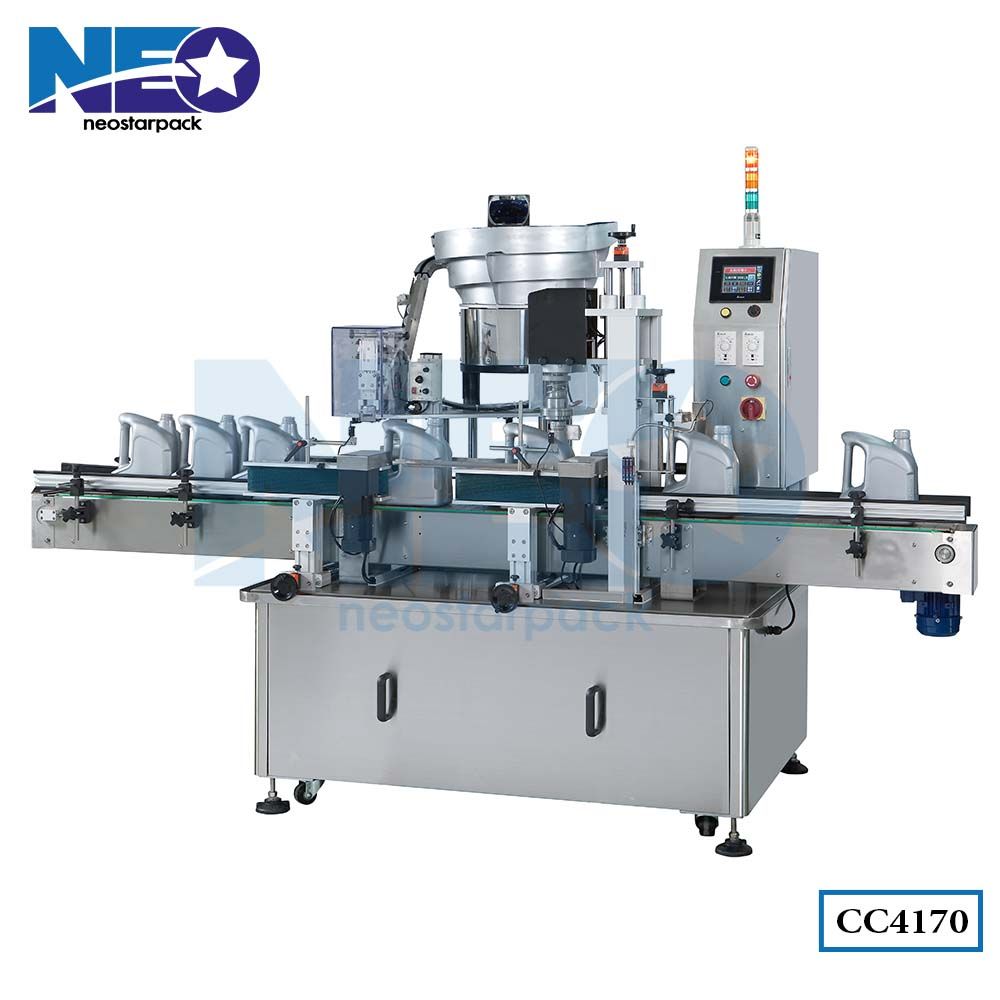 Automatic Capper - caps feeding and capping machine,auto capping machine | Packaging Equipment ...